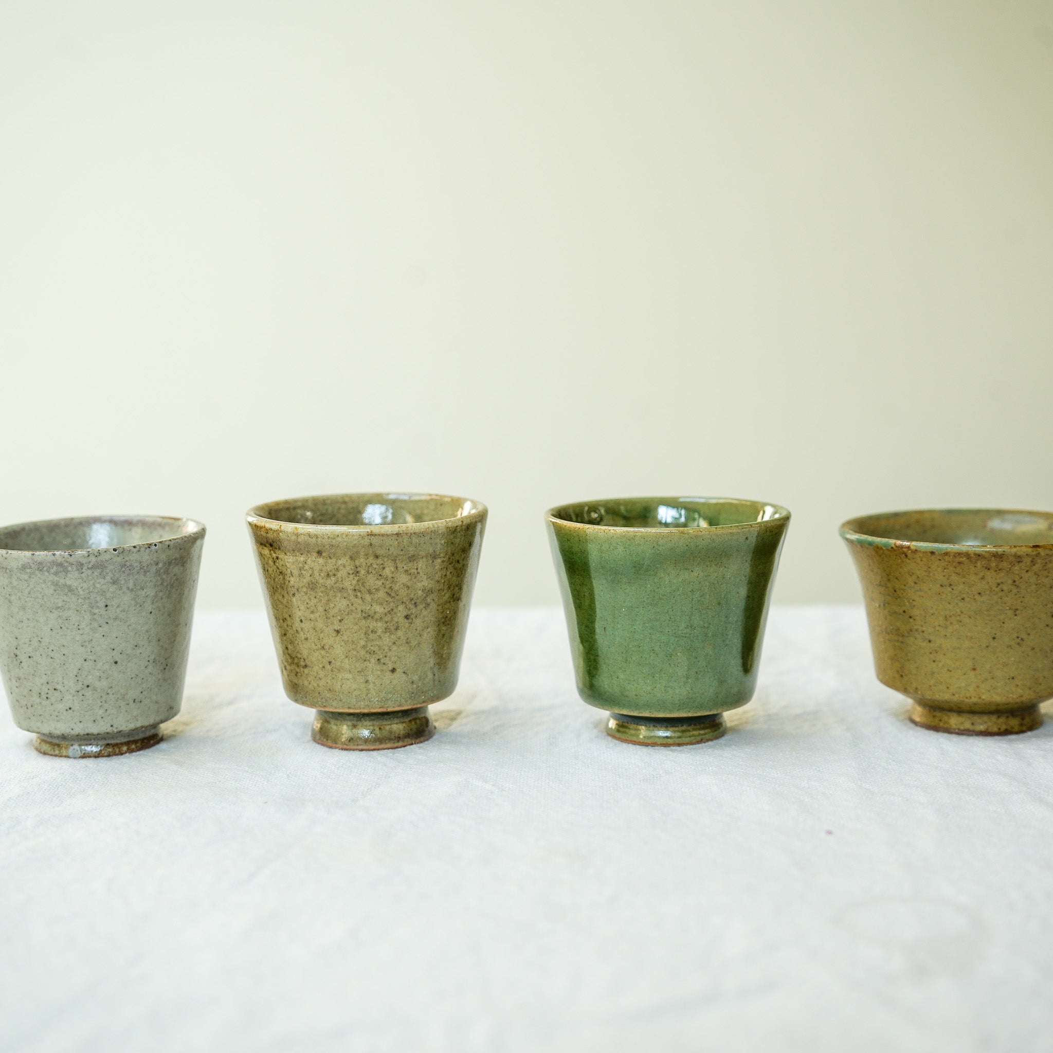 Watercolor 'Farmer Hat' Tea cups 90ml | Jingdezhen | Buy Teaware Online ...